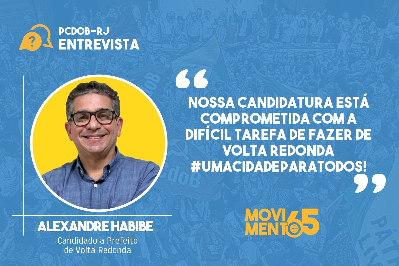 Alexandre Habibe: “O foco é trabalhar por uma cidade para todos" - Rio ...